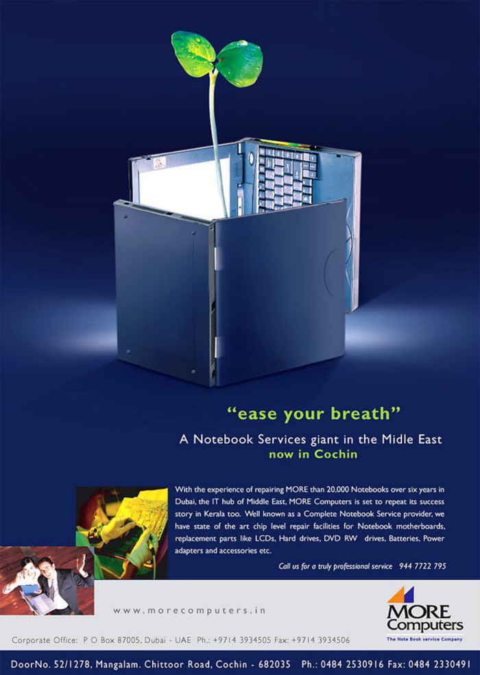 Press Ads by Padma Kumar Nair at Coroflot.com