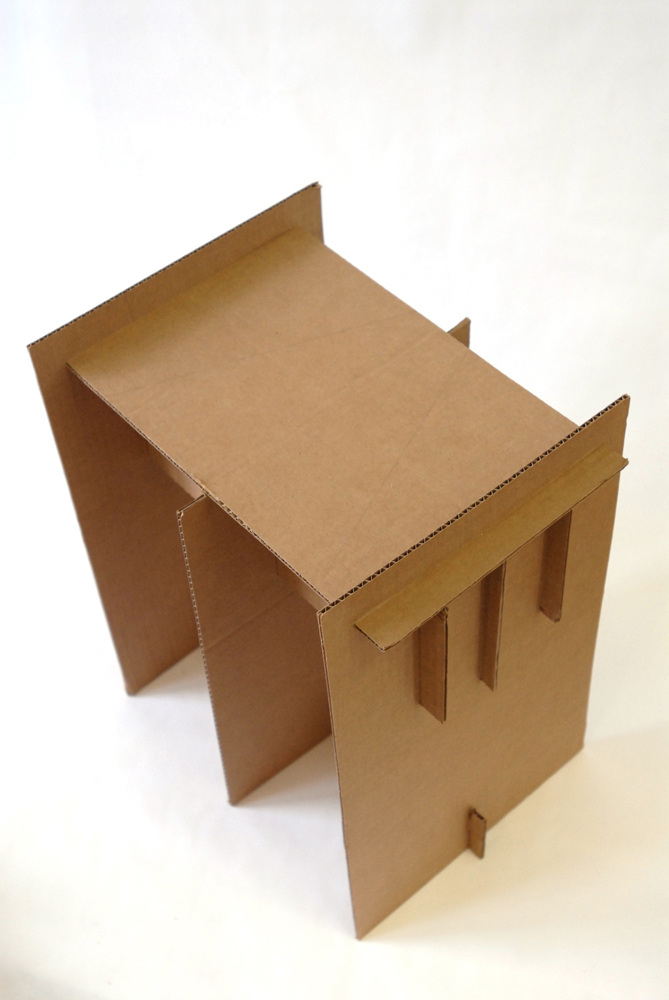 Cardboard Chair Project Spring 2009 by Daniel Chow at Coroflot.com