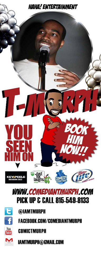 Comedian T Murph (Identity Brand) by Carl James at Coroflot.com