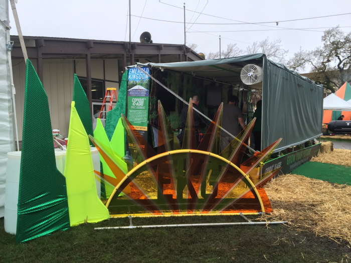 Emerald Kingdom Greenhouse Trade Show Booth by Nick Crylen at Coroflot.com