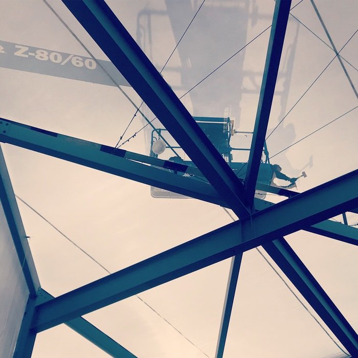 Craterworks Makerspace Atrium Mesh Facade Design and Install by Nick ...