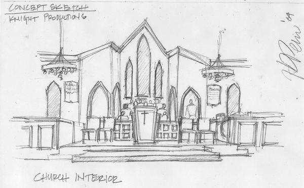 Sketches by HARLAN D. PENN - SCENIC DESIGNER at Coroflot.com