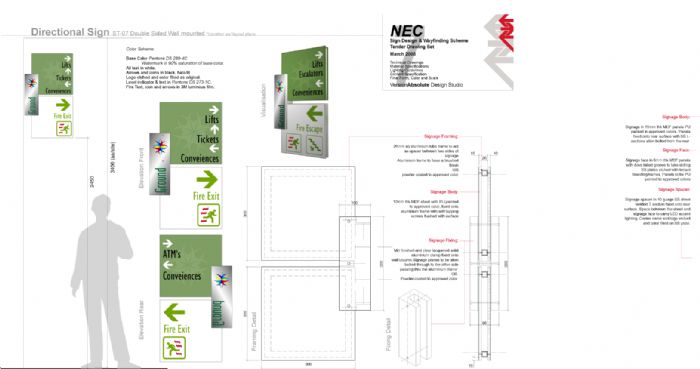 Sign Design & Wayfinding by VersionAbsolute Design Studio at Coroflot.com