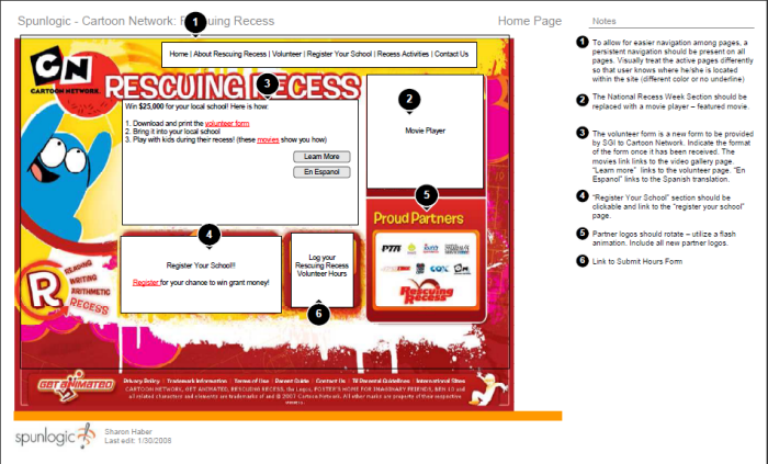 Cartoon Network - Rescue Recess by Sharon Haber at Coroflot.com