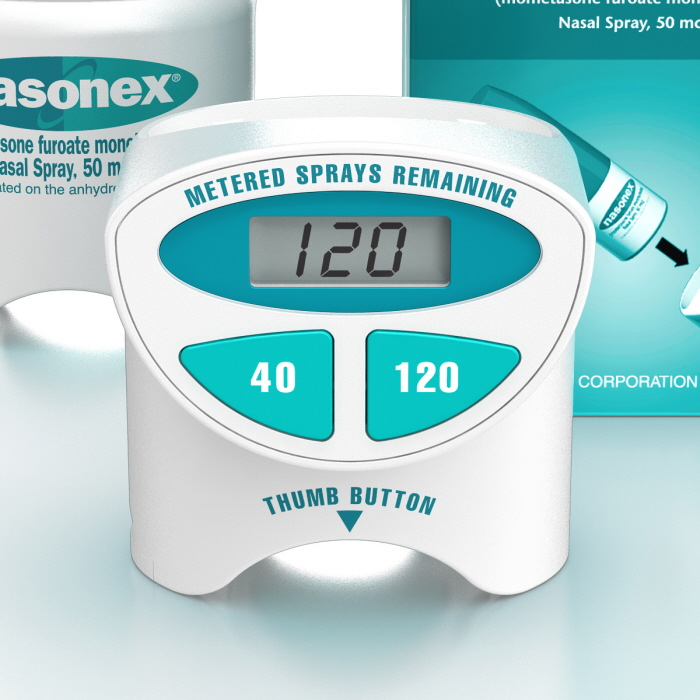 NASONEX Dosage Counter by Jeffrey Tomaka at Coroflot.com