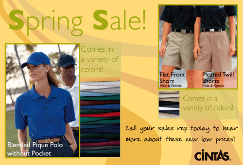 Cintas Marketing Pieces by Heather Heiking at Coroflot.com