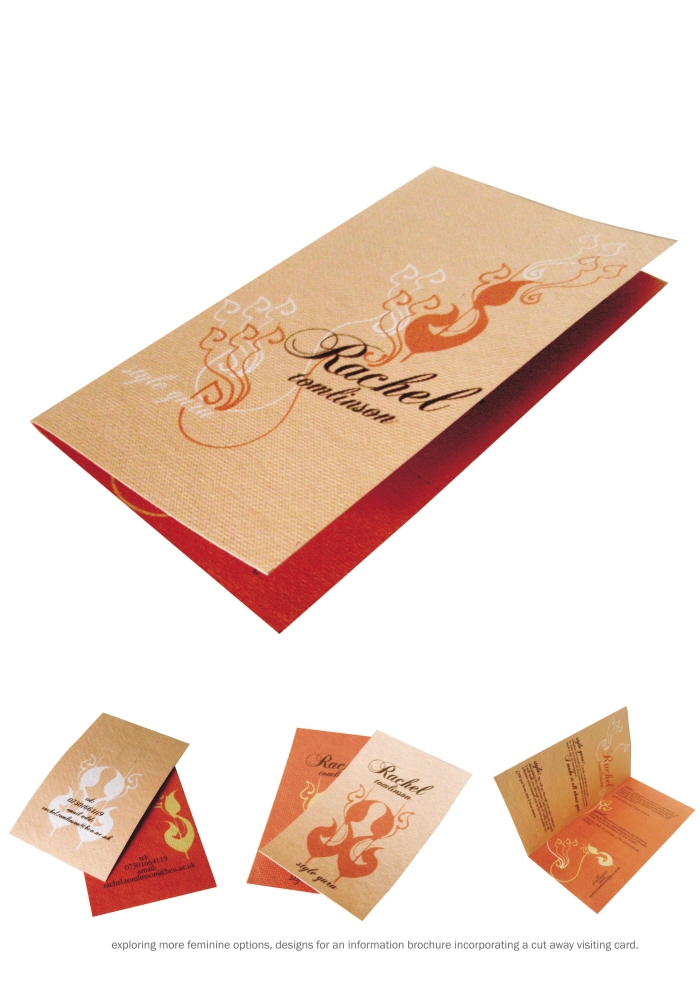 visual identity -stylist by Renu Patwardhan at Coroflot.com