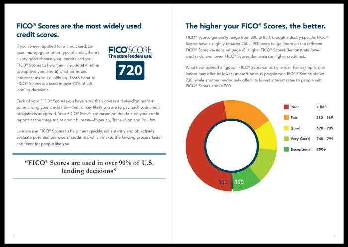 Understanding FICO Scores booklet by Julie Peng at Coroflot.com