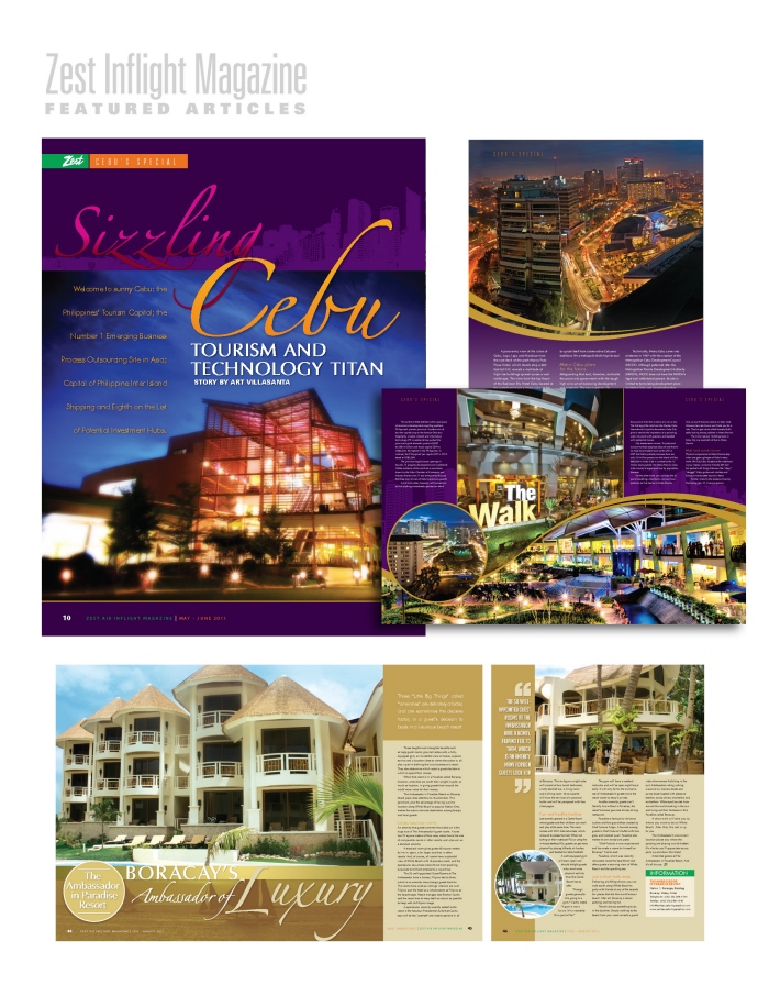 Zest Magazine by Gian Carlo Bernal at Coroflot.com