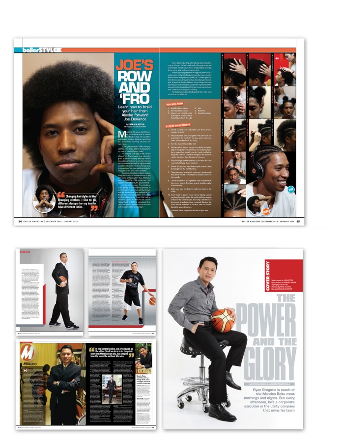 Baller Magazine by Gian Carlo Bernal at Coroflot.com