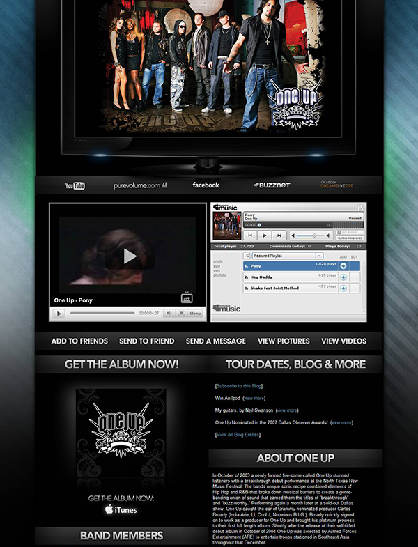 An upload by Joe Hickman on Coroflot: to the project MySpace