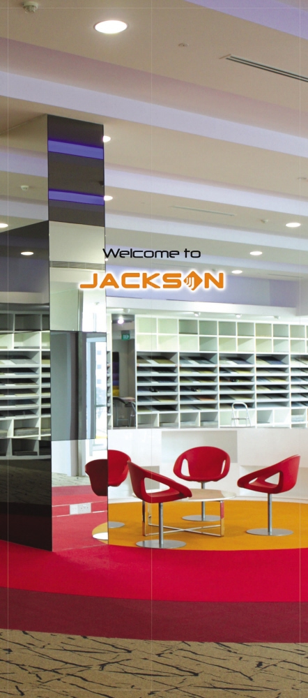 Lift Door Sticker Design For Company by Sheryl Ng at Coroflot.com