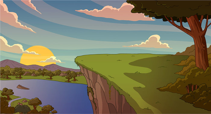 Background Painting for Animation by DOUG APPLETON at Coroflot.com