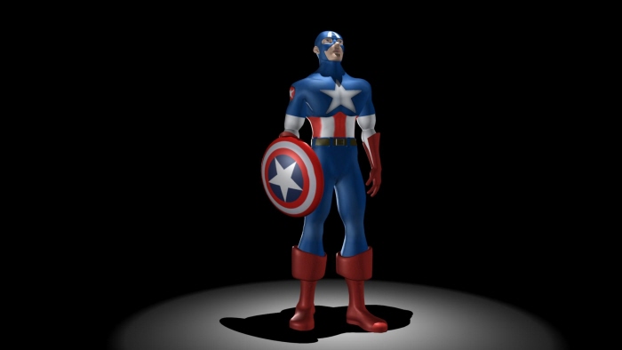 Captain America by Juan David Restrepo at Coroflot.com