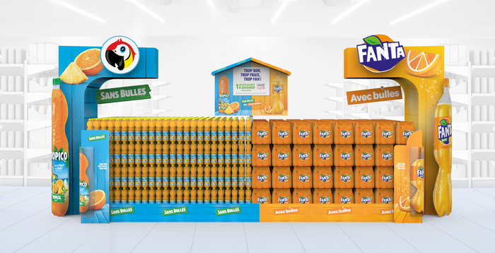 Fanta - promotion zone by Carol Kit Chung VIRON at Coroflot.com