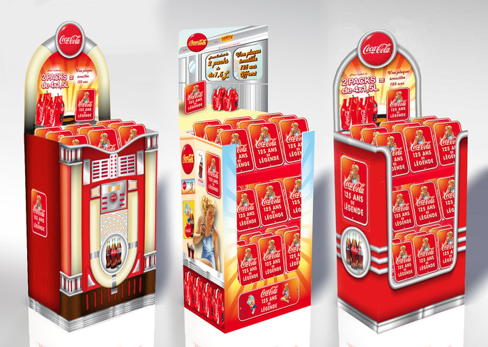 Coca-Cola 125th anniversary campaign - Promotion zone by Carol Kit ...