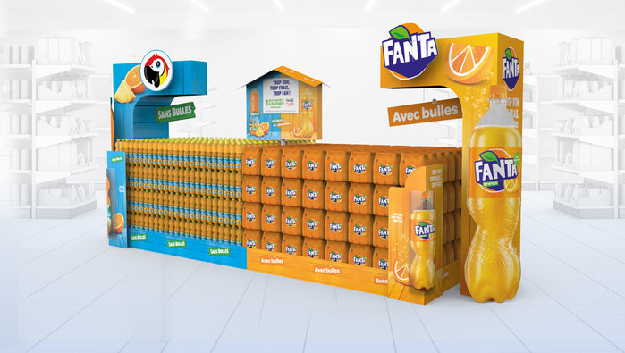 Fanta - promotion zone by Carol Kit Chung VIRON at Coroflot.com