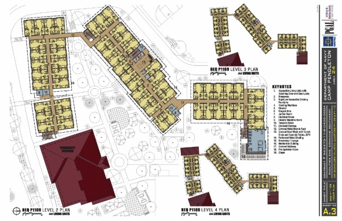 RFP Camp Pendleton Area 41 Replacement Bachelor Enlistment Quarters by ...