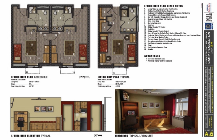 RFP Camp Pendleton Area 41 Replacement Bachelor Enlistment Quarters by ...