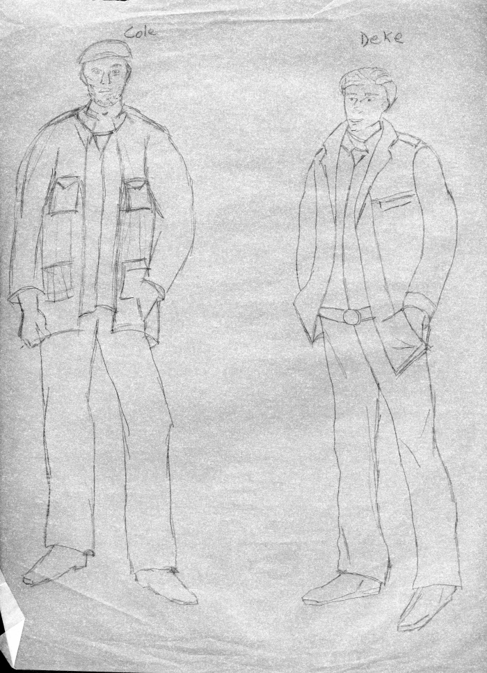 Ricochet Costume Design Illustration by Josue Fleurimond at Coroflot.com