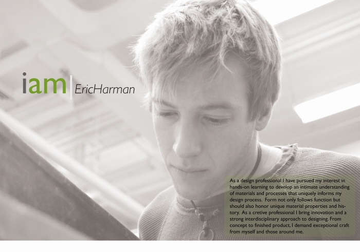 UnderGraduate Portfolio by Eric Harman at Coroflot.com