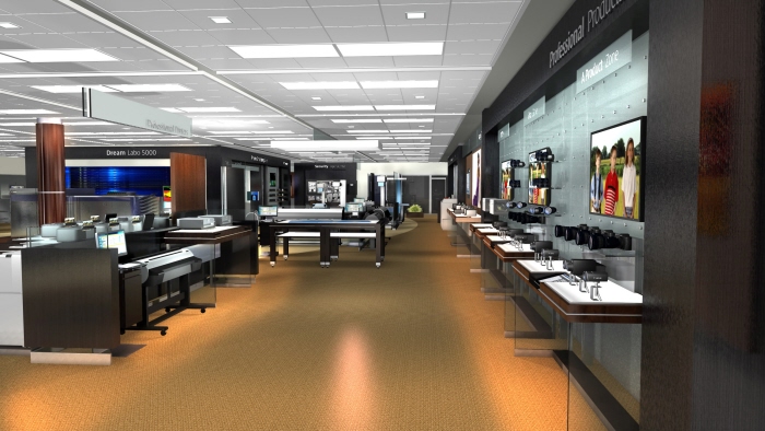 An upload by Steve Coronel on Coroflot: to the project Canon Expo 2010