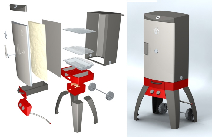 King Kooker Smoker Concepts by Rudy Munoz at Coroflot.com