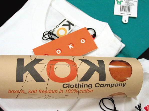 An upload by White Point Design on Coroflot: to the project KOKO Clothing