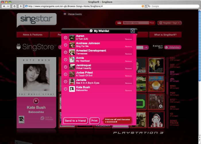 Sony SingStar by Jon Rust at Coroflot.com