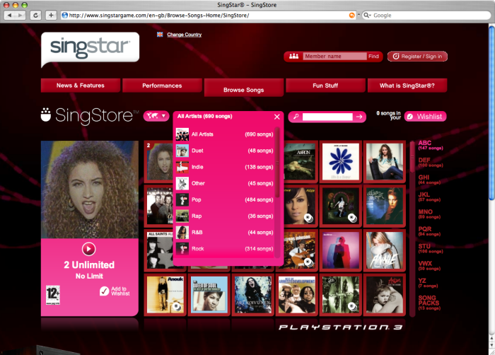 Sony SingStar by Jon Rust at Coroflot.com