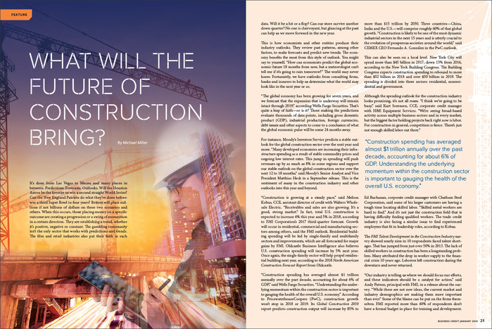 Business Credit Magazine Features by Robin An at Coroflot.com