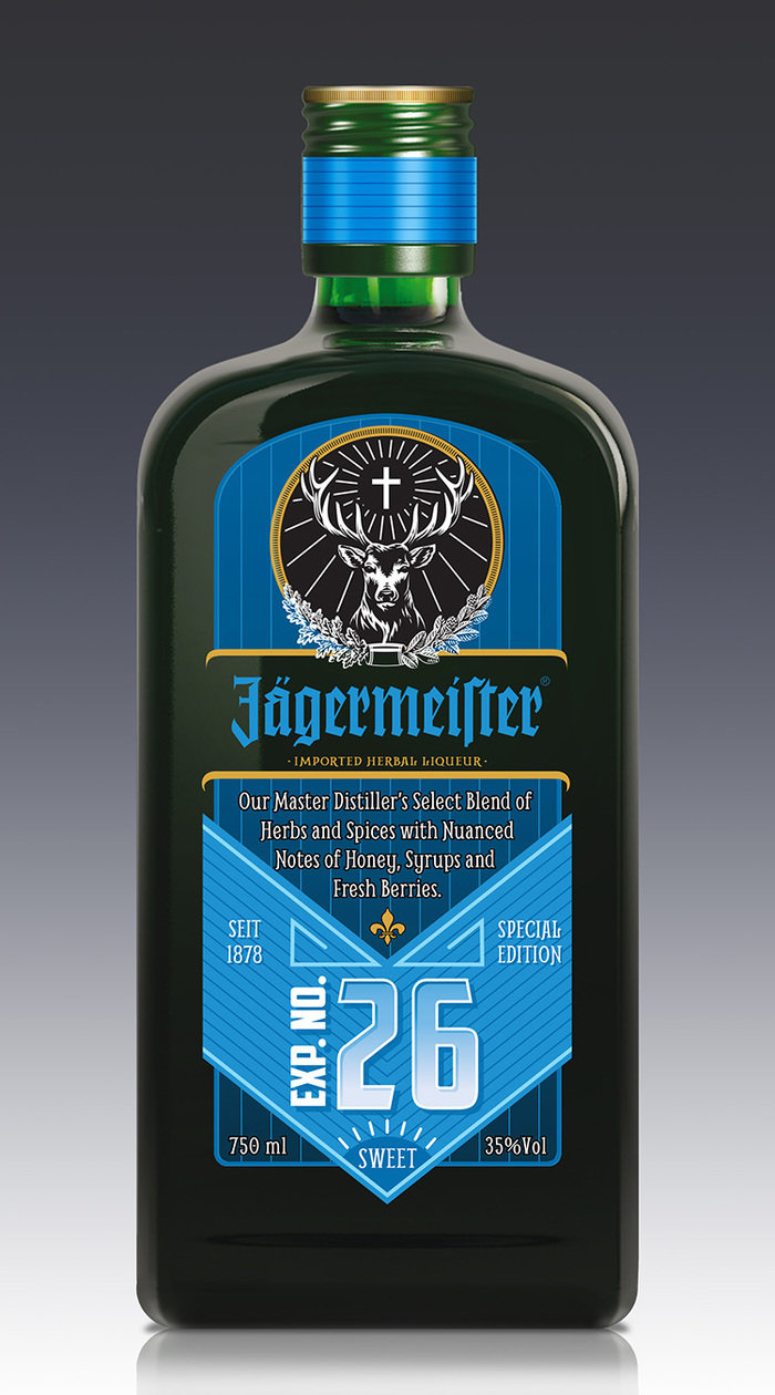 Jagermeister-Label/Branding by Todd Curtis Design at Coroflot.com