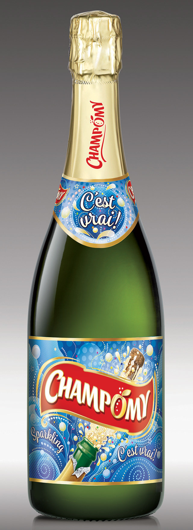 Champomy-label refresh concept by Todd Curtis Design at Coroflot.com