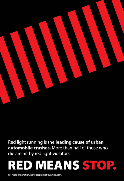 Red Means Stop by Nurit Avni at Coroflot.com