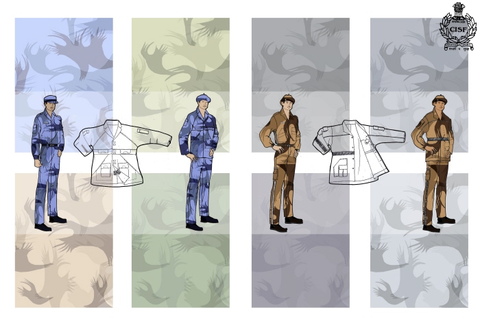 UNIFORM DESIGN PROJECT-CISF-CENTRAL INDUSTRIAL SECURITY FORCE by Vishal ...