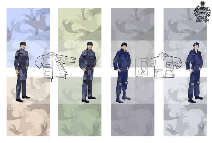 UNIFORM DESIGN PROJECT-CISF-CENTRAL INDUSTRIAL SECURITY FORCE by Vishal ...