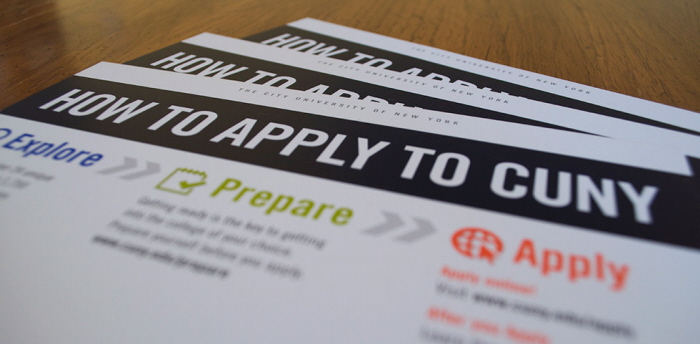 How To Apply Card - CUNY by Jason Williams at Coroflot.com
