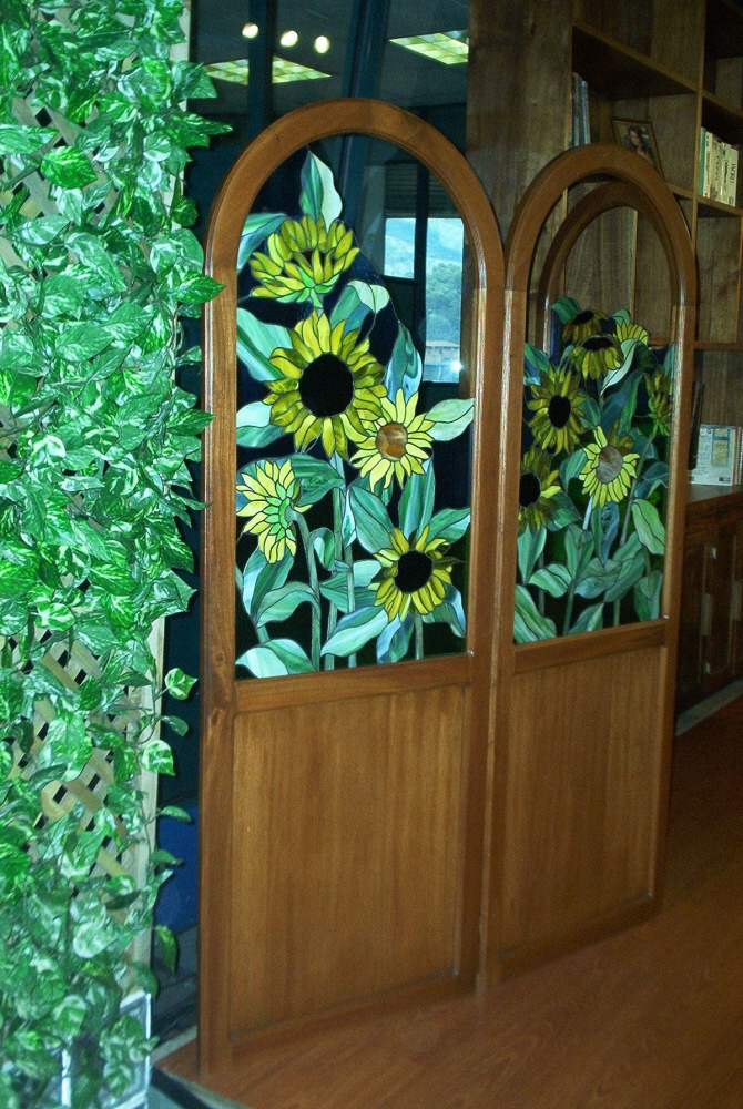 Stained Glass- Sun Flower divider by Catalina Navarro at Coroflot.com
