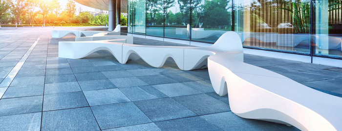 Riptide Modular Bench System for Tonik by Olivia Blechschmidt at ...