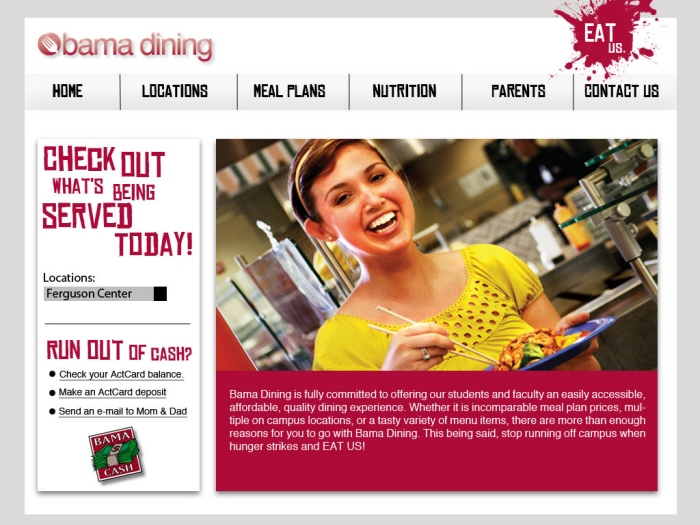 Bama Dining by Blake Hallonquist at Coroflot.com