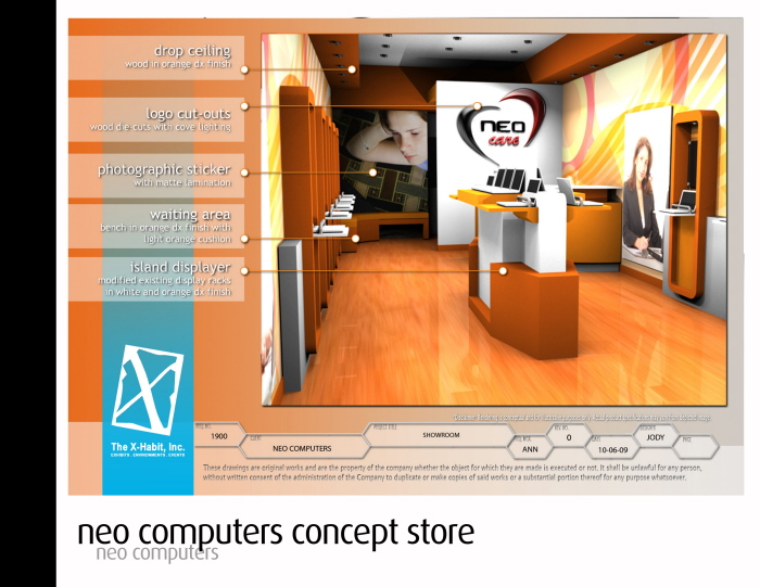 An upload by Jody Reyes on Coroflot: to the project Shop Design