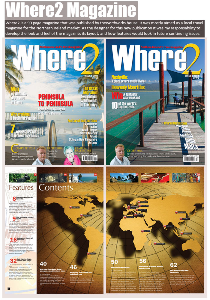 Where2 Portfolio by Wesley Hill at Coroflot.com