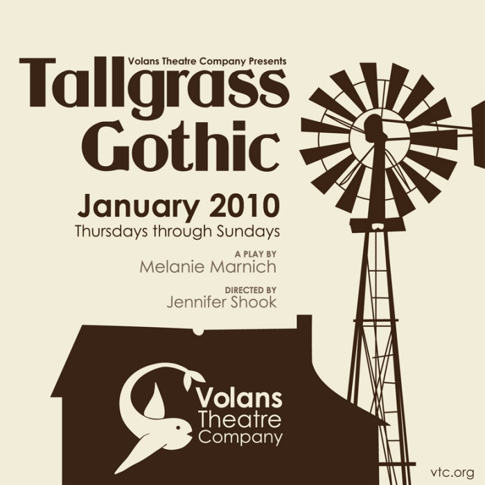 "Tallgrass Gothic" Advertisement by Kimberly Pickens at Coroflot.com