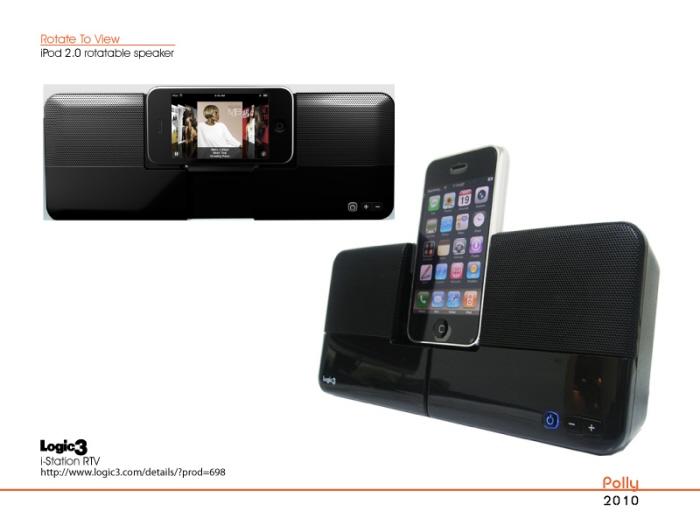 An upload by Polly Chau on Coroflot: to the project Consumer electronics