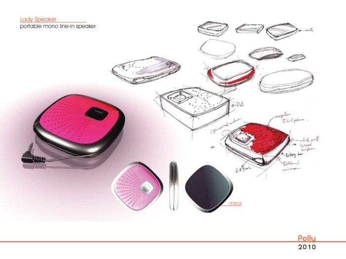 An upload by Polly Chau on Coroflot: to the project Consumer electronics
