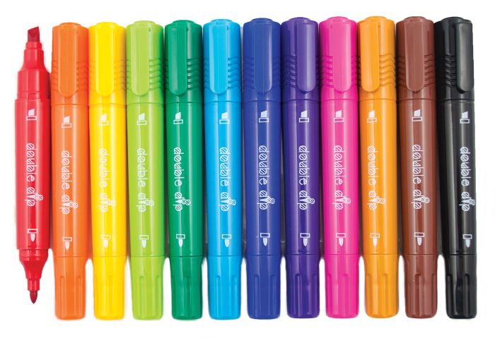 Double Dip Scented Markers by Christina Conway at Coroflot.com
