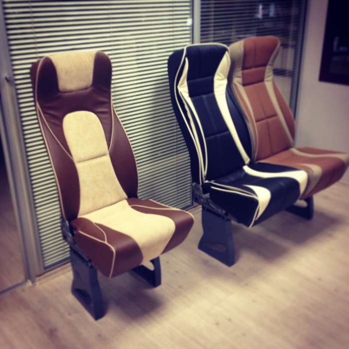 Bus seat design for "Akdulger" by Can Onart at Coroflot.com