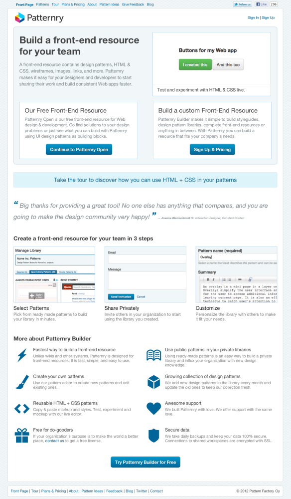 An upload by Janne Lammi on Coroflot: to the project Patternry