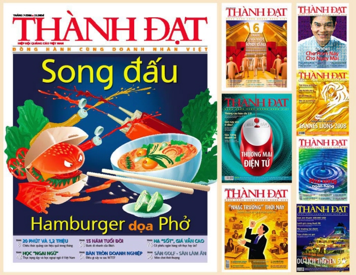Vietnam Magazines covers by Marc Pechart at Coroflot.com