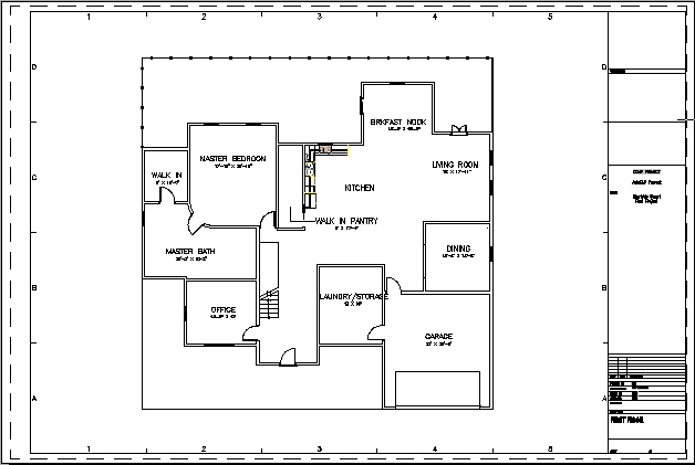 AutoCAD Presentation by Charlotte Stuart at Coroflot.com